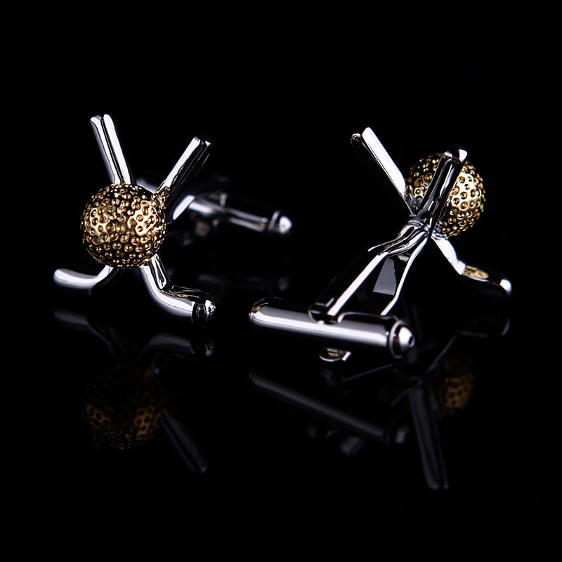 Golf Ball Themed Cuff-links – Top Golf Goodies