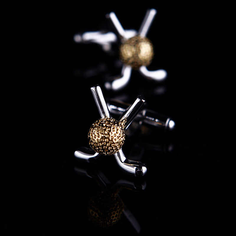 Golf Ball Themed Cuff-links – Top Golf Goodies